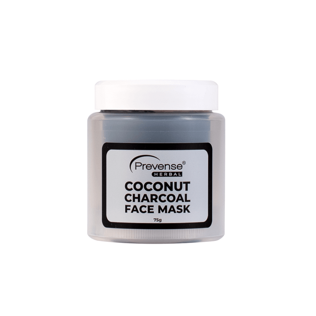 Prevense Herbal Coconut Charcoal Mask 75g – My Store